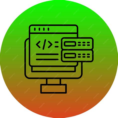 Premium Vector Code Icon