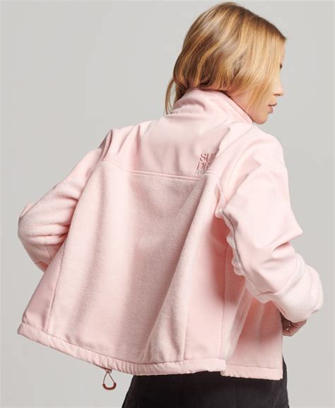 Damen - CODE Hybrid Trekker-Jacke Pink | Superdry DE