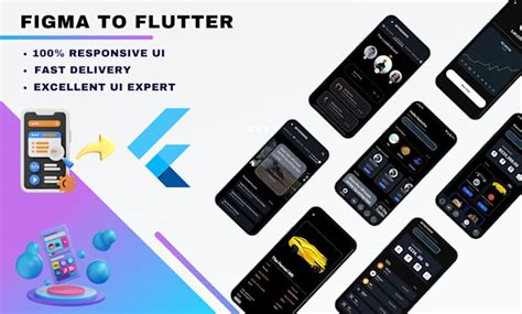 Convert figma to flutter, develop flutter mobile app by Usamailyas754 | Fiverr