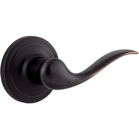 Weiser Venetian Bronze Left Hand Toluca Dummy Door Lever Iverybers