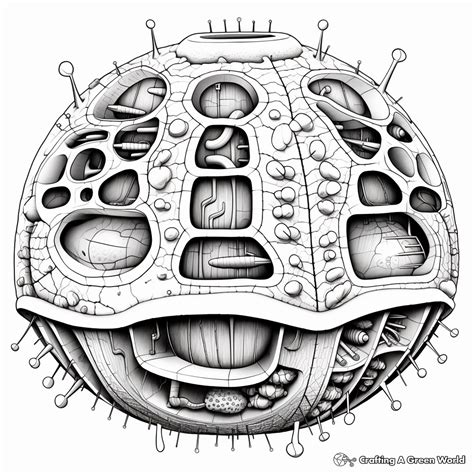 Printable Human Cell Coloring Pages