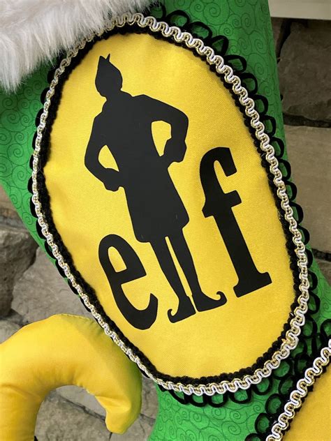 Buddy The Elf Christmas Stocking Etsy