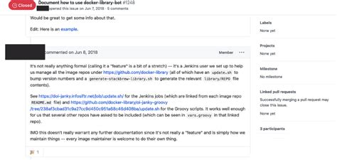 Example Of A GitHub Source Used To Classify The Docker Library Bot Download Scientific Diagram