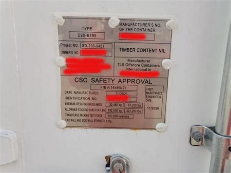 Maximize Safety In International Shipping With CSC Nameplate And Safety