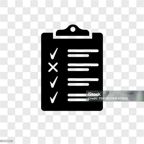 투명 한 배경 클립보드 투명도 로고 디자인에 고립 된 클립보드 벡터 아이콘 계약서에 대한 스톡 벡터 아트 및 기타 이미지 계약서 고객 동의 Istock