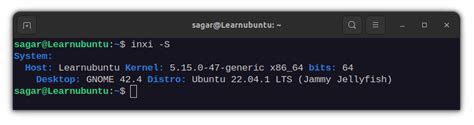 Get Linux Kernel Version In Ubuntu Command Line