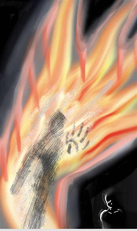 Scp457 Burning Man By Drasknes44376 On Deviantart