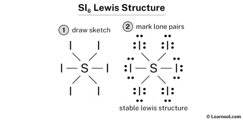 Si6 Lewis Structure Learnool