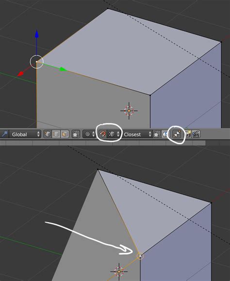 Mesh Alternative Way Of Merging Vertices Blender Stack Exchange