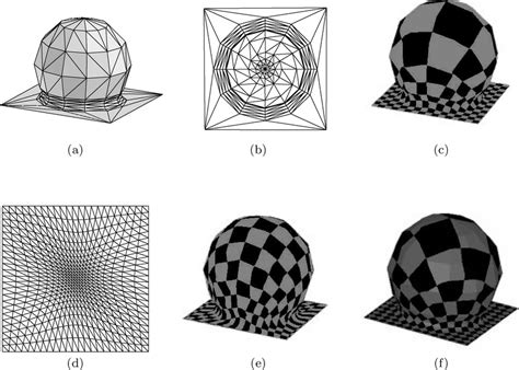 Texture Mapping For A Dome Shape A Original Surface 256 Elements