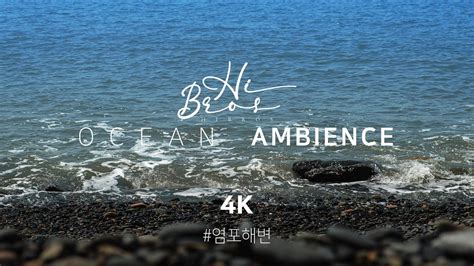 🎧 몽돌만 있는 몽돌해변 파도 소리 바다 소리 몽돌해변 풍경과 자연 소리 나만의 힐링 명소 나만의 힐링 시간 4k