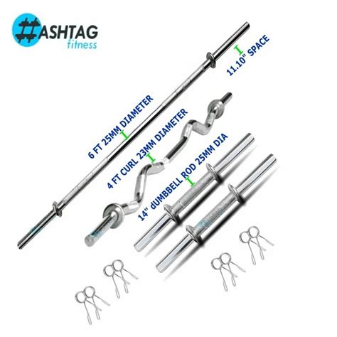 Gym Bicep Curl Rod Size Large Model Name Number Model No 65 At Best Price In Noida