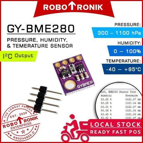 Gy Bme280 Pressure And Humidity And Temperature Sensor Module Bme 280