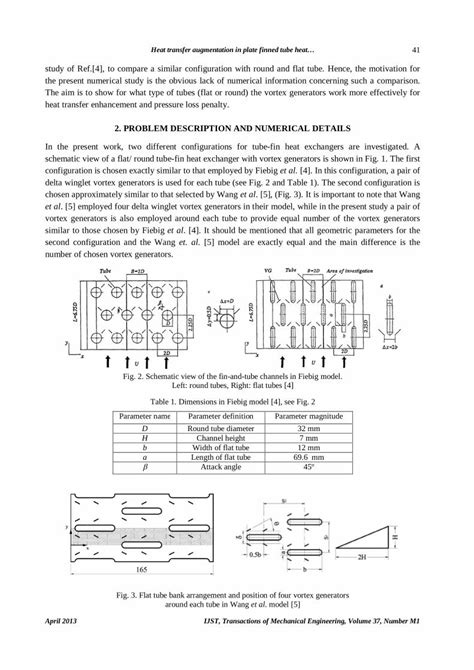 pdf heat transfer augmentation in plate finned tube heat ijstm