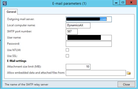 SMTP Relay For AX Atomic AX