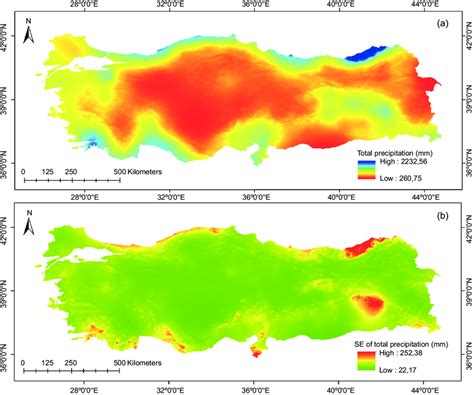 A Interpolated Surface For Mean Annual Total Precipitation Matp And