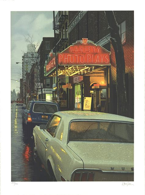 Davis Cone Variety Photoplays Soho 1983 Signed