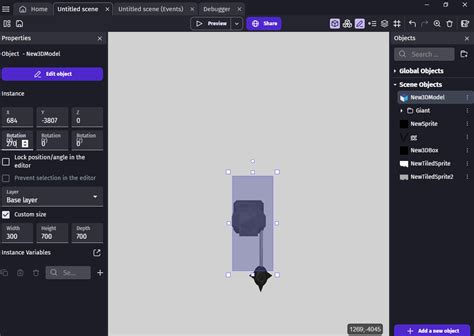Solved 3d Model Hitbox Too Large How Do I Gdevelop Forum