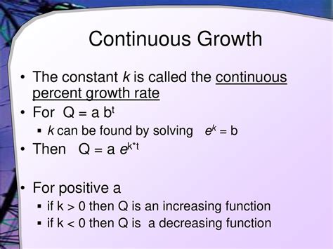 Continuous Growth And The Number E Ppt Download