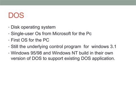 Windows Operating System PPTX