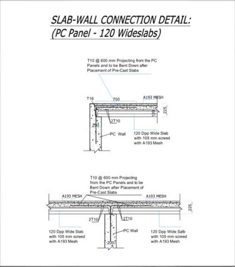 Precast Wall Connection Details Oreilly Precast