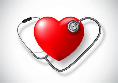 Stethoscope Heart Vector Art Icons And Graphics For Free Download