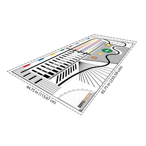 Geyer Instructional Robotics Challenge Mat General Skills Mat Fll Size Lifetoyz