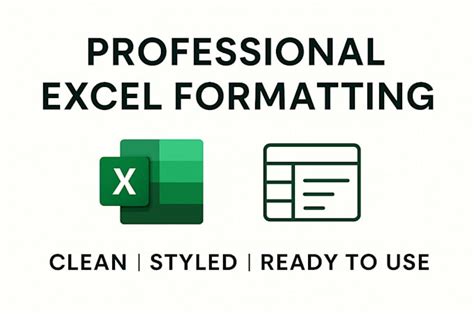do professional excel formatting styling and spreadsheet cleanup by rudronilsingh fiverr