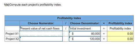 Solved Exercise 24 12 Net Present Value Profitability Index