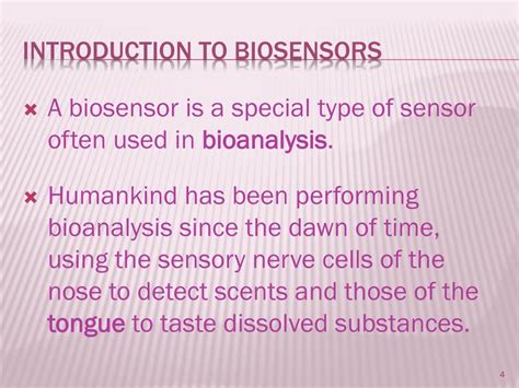PPT Techniques In Biotechnology Biosensors PowerPoint Presentation Free Download ID