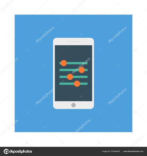 control slider adjustment vector illustration stock vector by