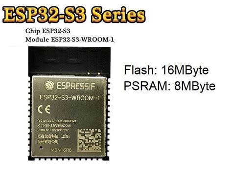 esp32 s3 wroom 1 modul 16mb flash and 8mb psram kaufen auf ricardo
