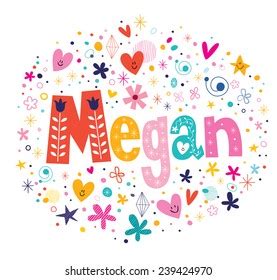 Megan Name Image Images Stock Photos Vectors Shutterstock