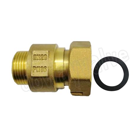 Brass One Way Valve For Water Meter Brass One Way Valve And Inline