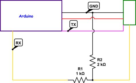 Resistors Why Do You Have To Use A Voltage Divider With HC Bluetooth Module Arduino