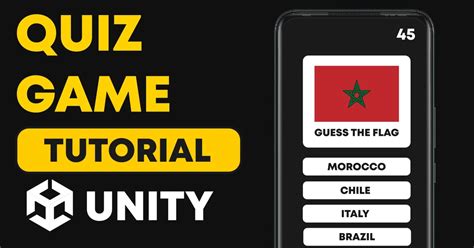 Unity Quiz Tutorial Game Asset For Developers Grafik Games