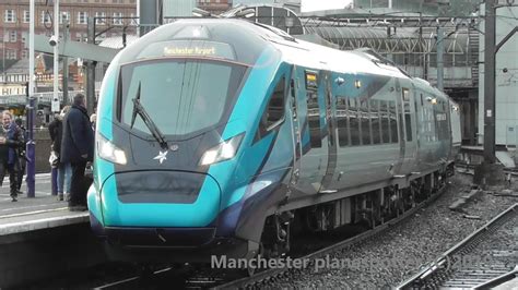 Hd Train Spotting At Manchester Piccadilly With Tpe Class 68022 And