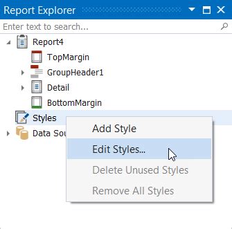 Tutorial Customize Report Appearance NET Reporting Tools DevExpress Documentation