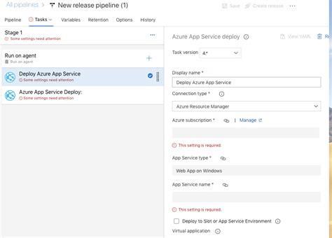 azure devops service connections not showing when setting up a new release pipeline stack overflow