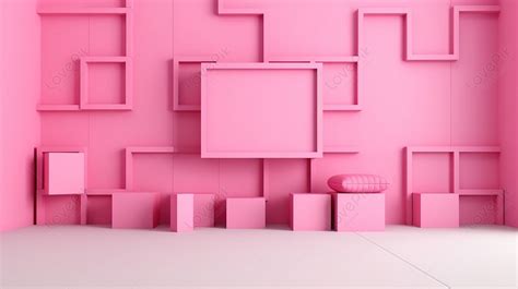 분홍색 모형으로 된 빈 멀티미디어 벽의 3d 그림 홍색 배경 그림 배경 티미 배경 이미지 Hd 홍색 그림 티미 배경 사진 무료 다운로드 Lovepik