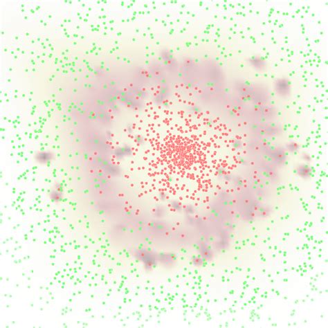 neural net with a single hidden layer and relu activations trained on