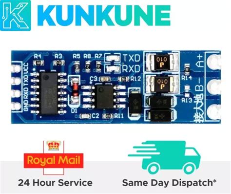 RS485 MODULE TO TTL With Isolation Single Chip Microcontroller UART