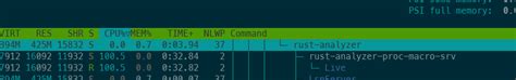 Server Hangs At 100 Cpu Load Stays As Background Process While