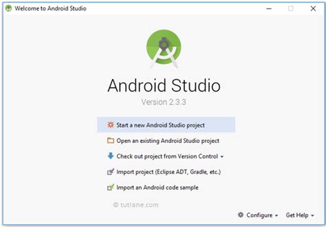 android hello world app example tutlane