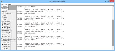 Free Sql Formatter Download Softpedia