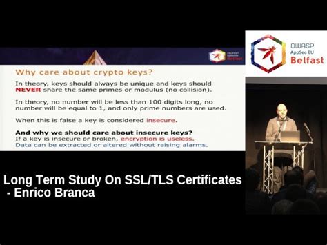 Free Video Long Term Study On SSL TLS Certificate Security Analysis And Findings From OWASP