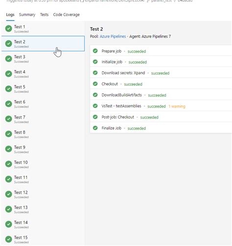 Custom Name Parallel Tests · Issue 11386 · Microsoftazure Pipelines