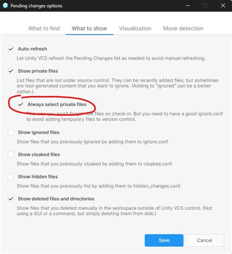 New Files Are Mixed Together With Gitignored Files Under Added And