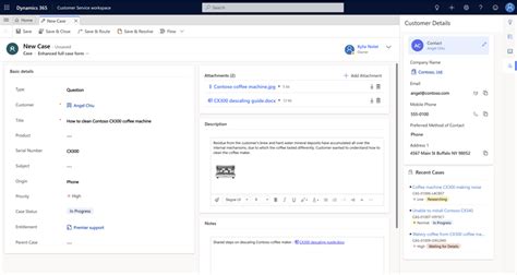 Create And Manage Cases Efficiently With Enhanced Case Form Microsoft