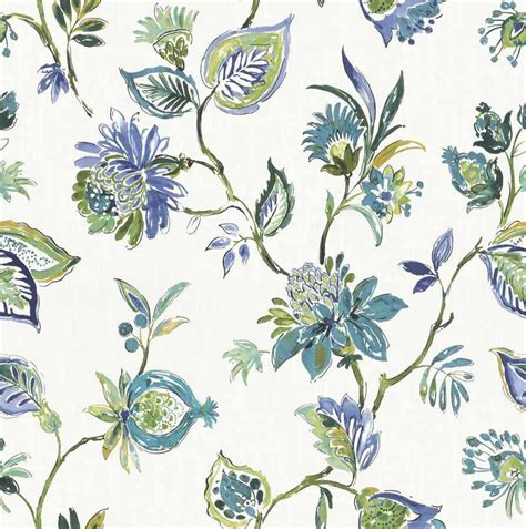 Blue Floral Upholstery Fabric Fabric Bistro Columbia South Carolina
